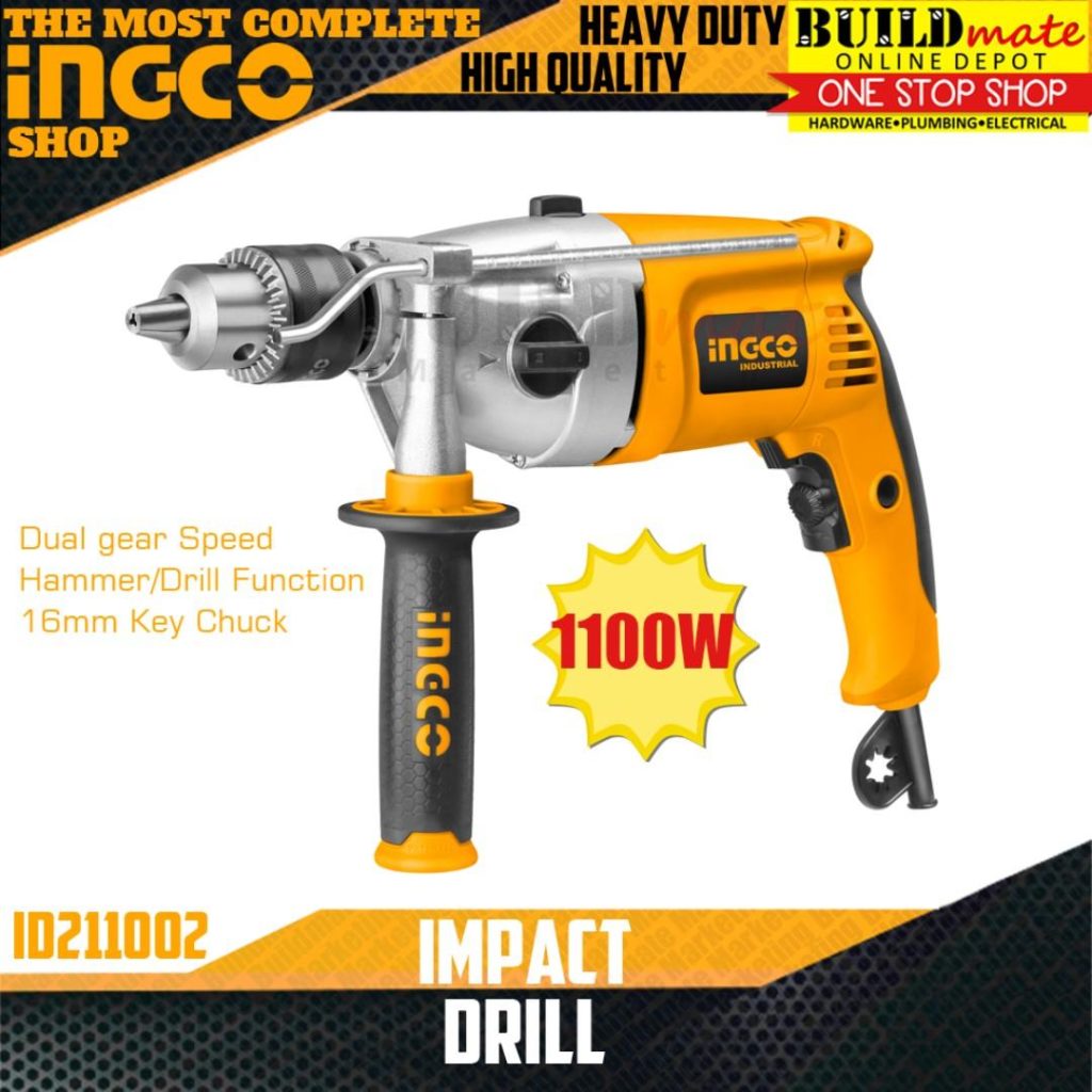 INGCO IMPACT DRILL 1100W -INDUSTRIAL – Power Tools Sri Lanka
